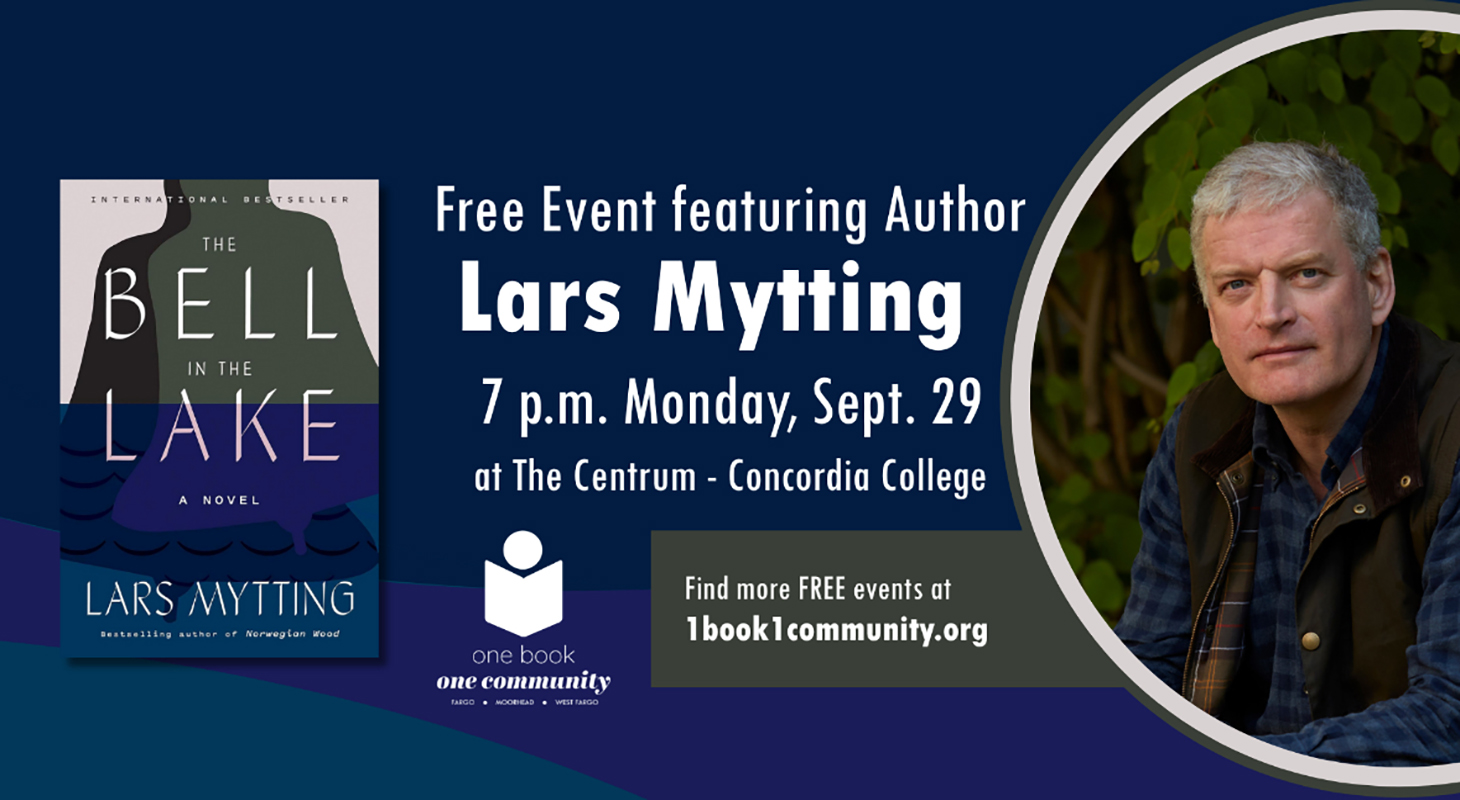 One Book, One Community: Author Visit with Lars Mytting | Concordia College