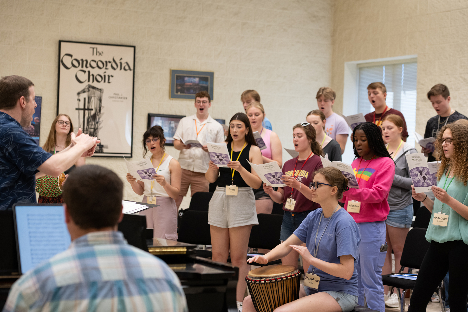Singing starts Sunday at Concordia Choir Camp | Concordia College