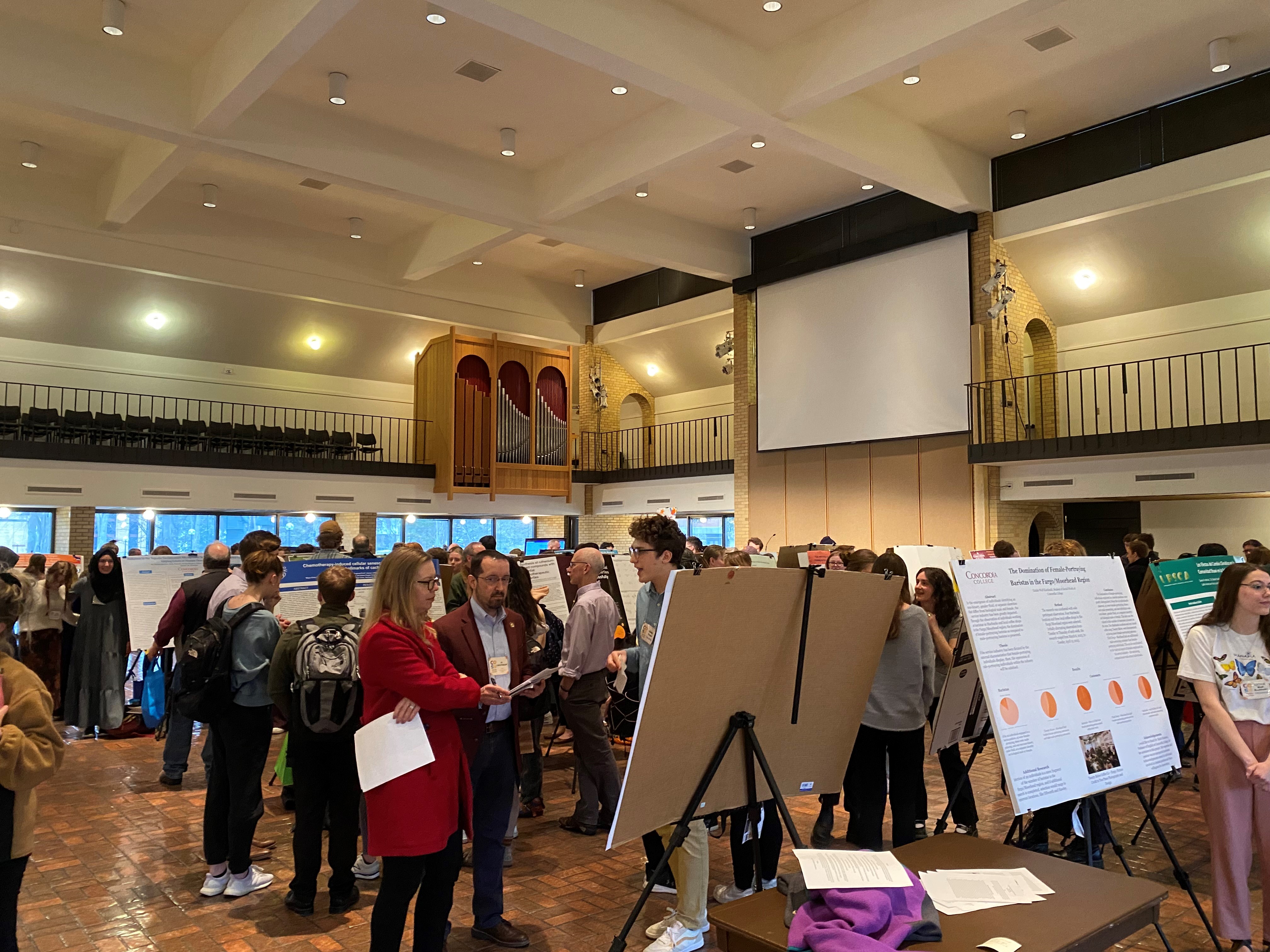 Students Present Research at Annual Celebration of Student Scholarship | Concordia College