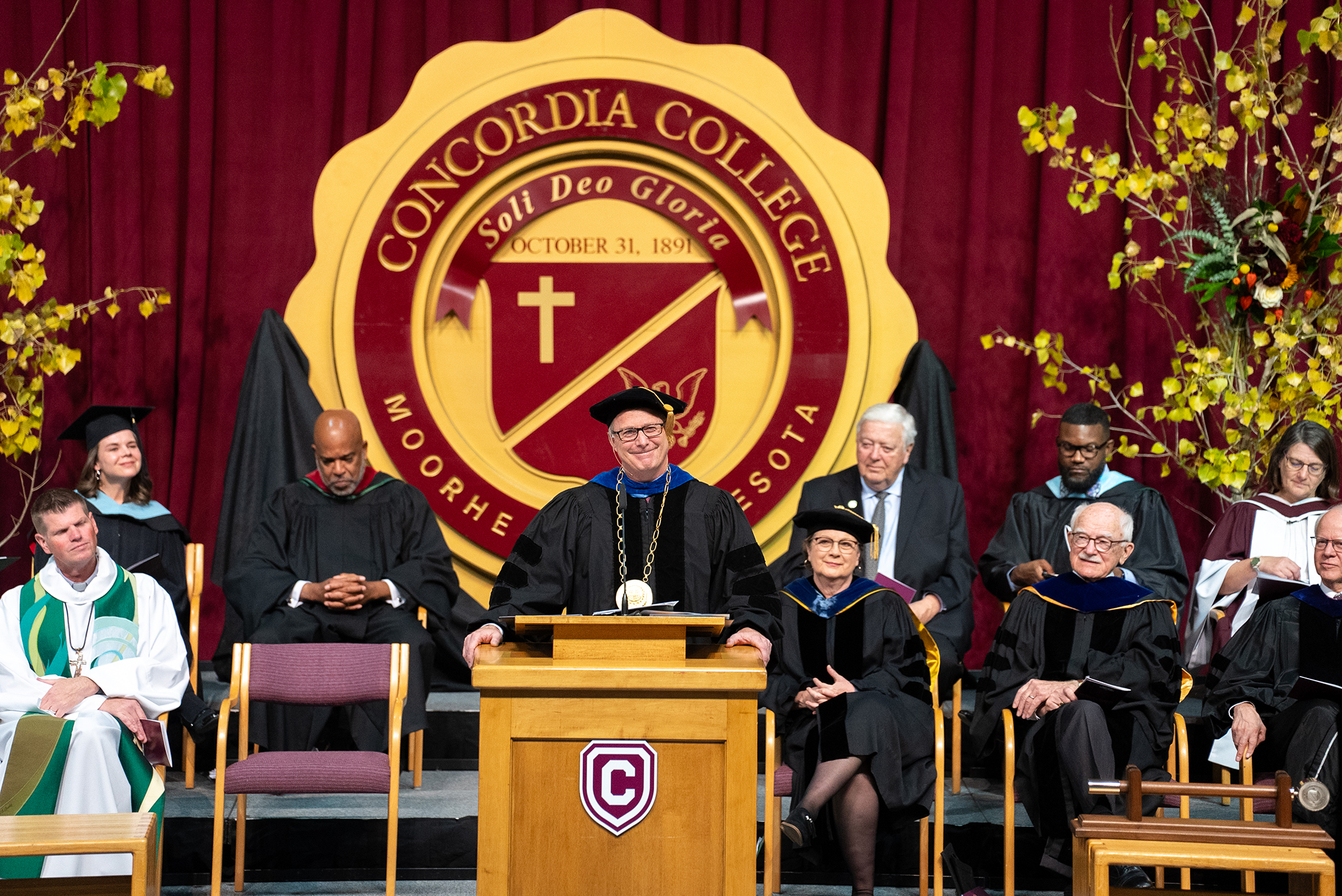 Concordia College Inaugurates Dr. Colin Irvine as 12th President ...