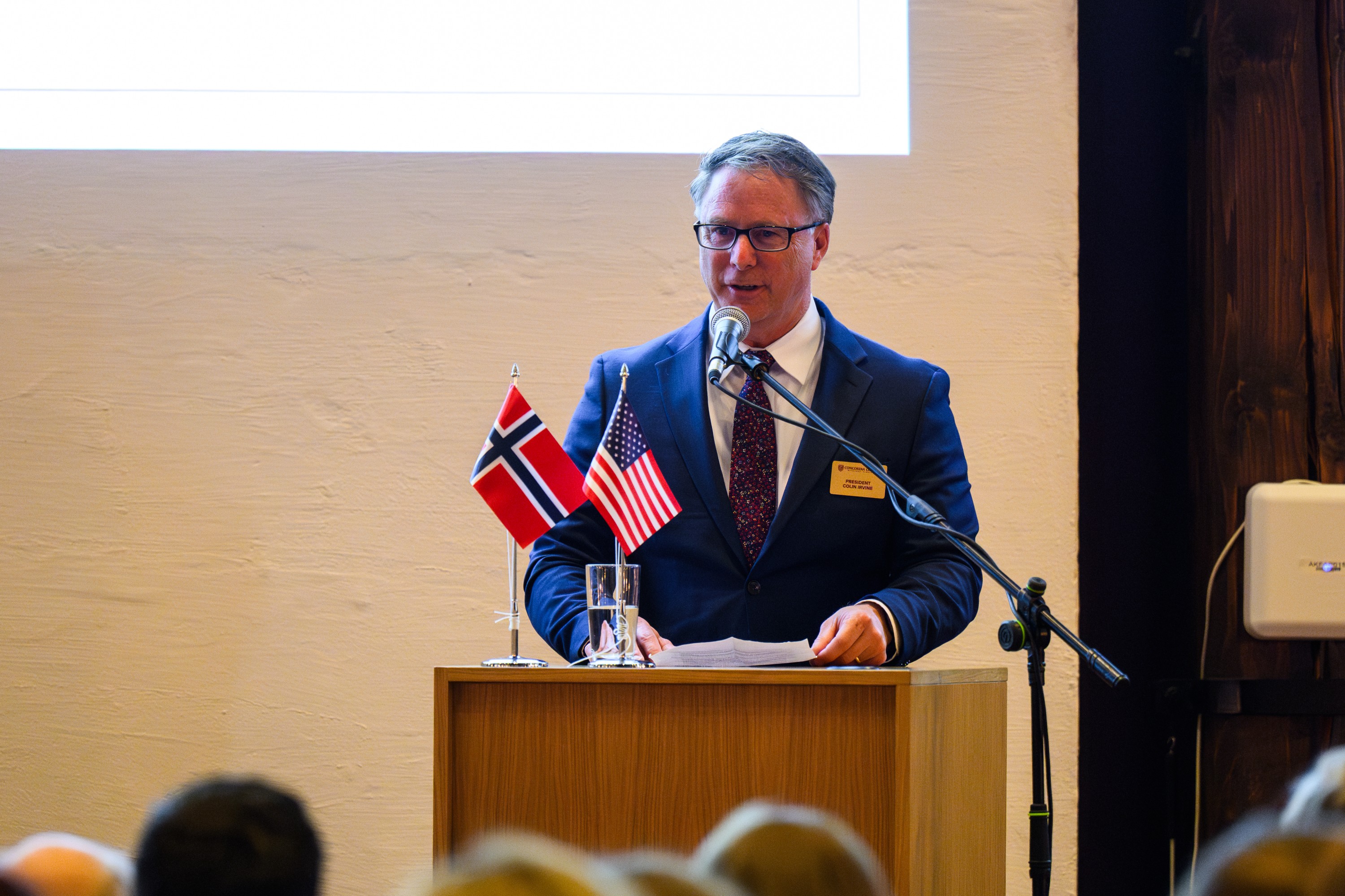 Celebrating Norwegian connections: President Irvine meets with King of ...