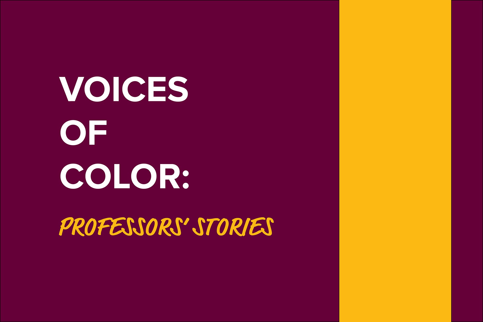 Concordia hosts Voices of Color event, sharing professors' stories with ...